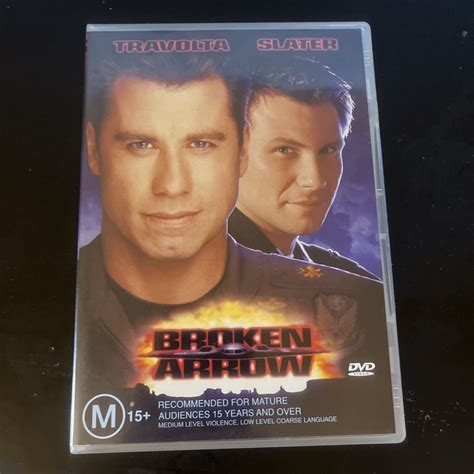 Broken Arrow Dvd 1995 John Travolta Christian Slater Region 4