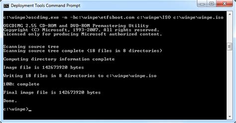 Create A Winpe Boot Disk Using Windows Automated Installation Kit Waik