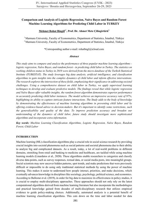 Pdf Comparison And Analysis Of Logistic Regression Naive Bayes And Random Forest Machine