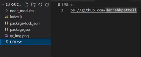 Github Harrshhpattellqr Code Generator Using Nodejs