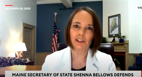 Maine Secretary Of State Targeted In ‘swatting Call After Removing