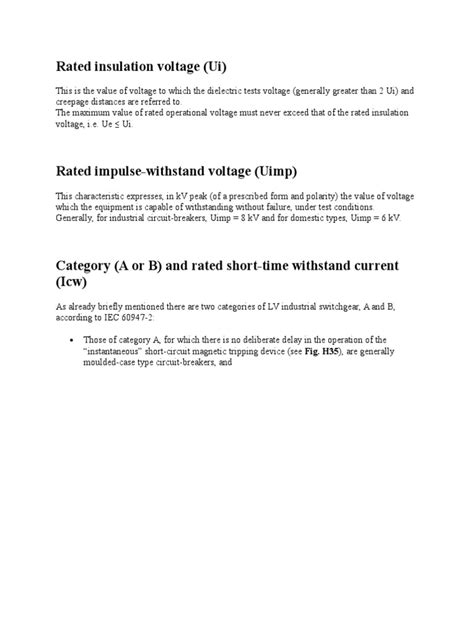 Rated Insulation Voltage Pdf Insulator Electricity Cable