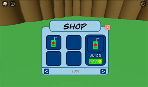 Roblox Shop Button