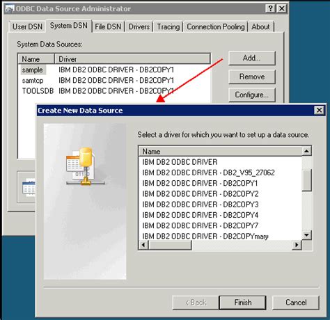 How To Point To 32 Bit Ibm Db2 Odbc Driver On 64 Bit Microsoft System