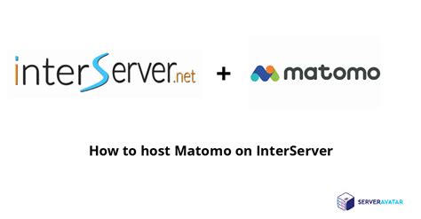 How To Host Matomo On InterServer VPS ServerAvatar