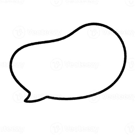 Speech Bubble Line 18818895 Png