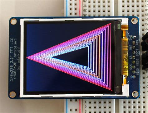 Adafruit Gfx Library 22 Tft Display Adafruit Learning System
