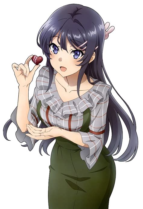 Mai Sakurajima Render By Syahrul1995 On Deviantart