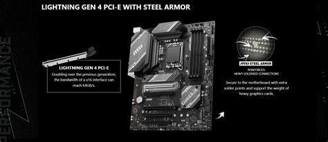 MSI B Gaming Plus WIFI DDR ATX Motherboard LGA Socket Intel B Chipset Dual