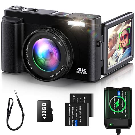 4k Digital Camera For Photography Auto Focus Vlogging