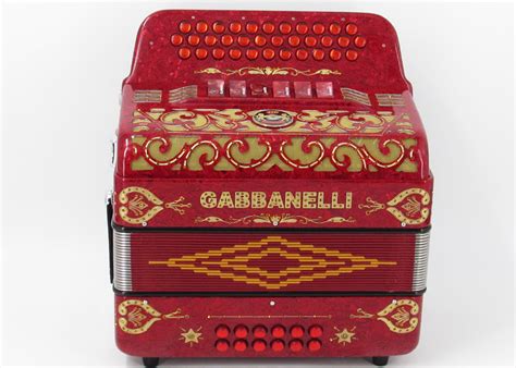 Gabbanelli M2tono Compacto Rojo Imperial Gabbanelli Accordions