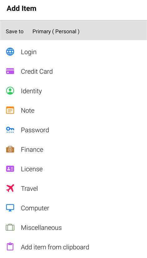 Adding Individual Items Shared By Other Enpass Users