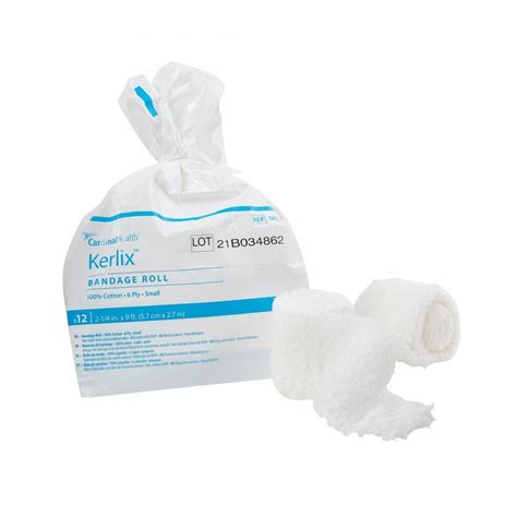 Kerlix Bandage Roll 2 14 Inches X 3 Yards 6 Ply 100 Cotton Non