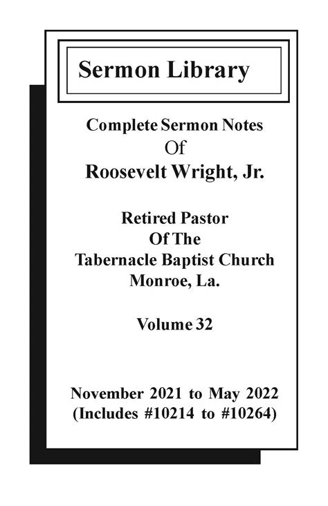 Sermon Ideas Template