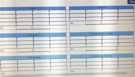 Solved Exercise 32 Algo Using T Accounts To Analyze