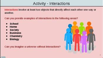 IB MYP Physics Chapter 2 Interaction Years 4 5 By Oz TPT