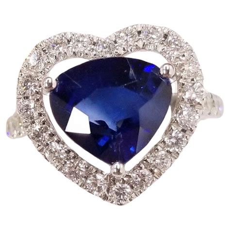 Igi Certified Tanzanite 1545ct Diamonds Ring 18k White Gold Quality