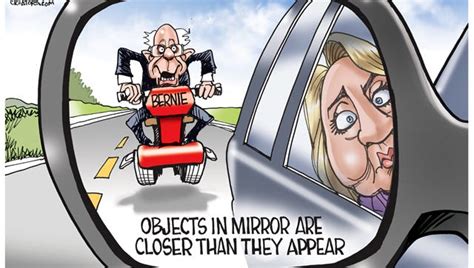 Cartoonist Gary Varvel Hillarys Rear View Mirror