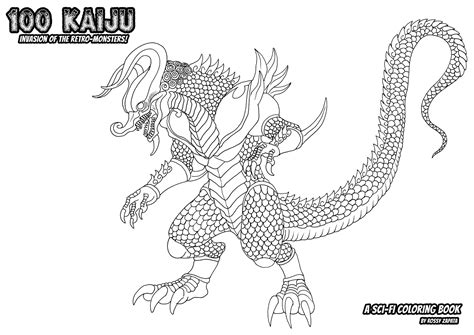 Kaiju Coloring Pages