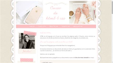 Nuevo curso de html y css Personalización de Blogs