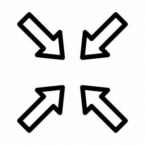 Minimize Arrow Resize Direction Expand Icon Download On Iconfinder