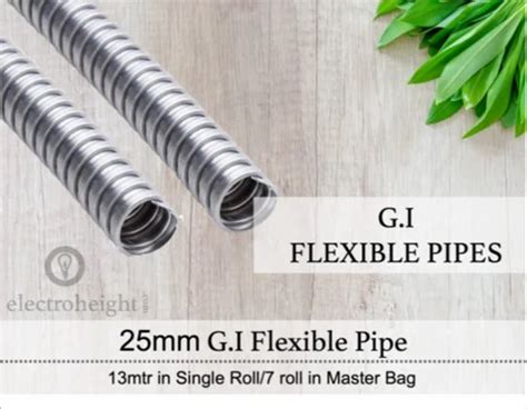 25mm G I Flexible Pipe At ₹ 342 Roll Gi Flexible Pipe In Greater