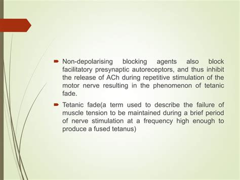 Neuromuscular Blocker Pptx Brain And Nervous System Disorders Diseases And Conditions