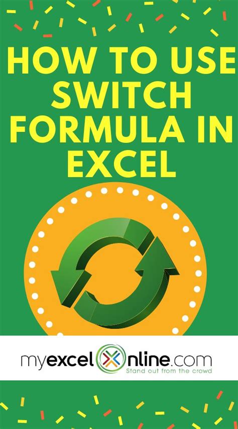 Switch Formula In Excel Myexcelonline Excel Tutorials Excel