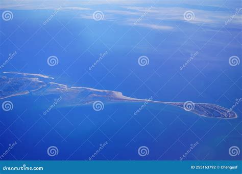 An Aerial View Of Cape Cod Island A Hook Shaped Peninsula Of The U S State Of Massachusetts