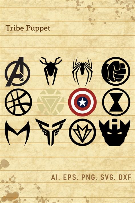 Avengers Logo Hexagon