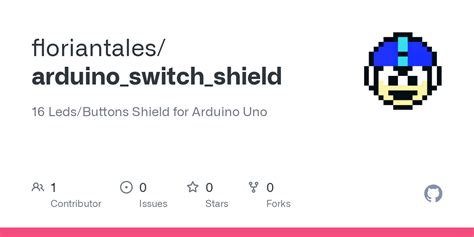 Github Floriantales Arduino Switch Shield 16 Leds Buttons Shield For Arduino Uno
