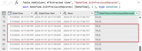 datetime isinpreviousnseconds power query m