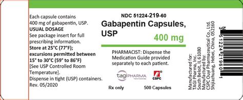 Gabapentin Fda Prescribing Information Side Effects And Uses