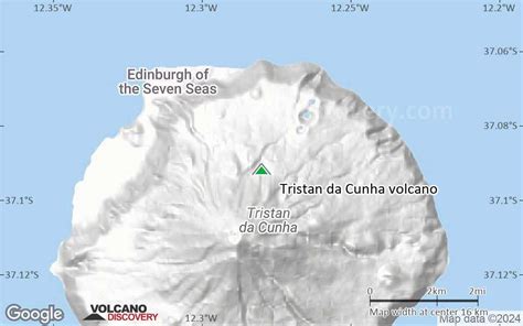 Tristan Da Cunha Volcano Southern Atlantic Ocean United Kingdom