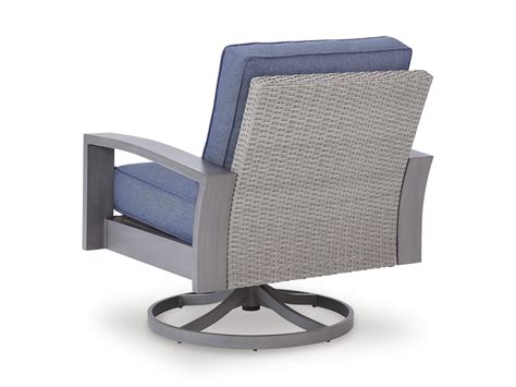 Dillon Beach Outdoor Swivel Lounge Chair Signature Design Furniture Cart