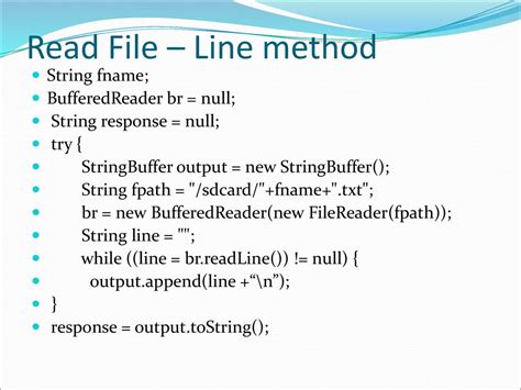 Text File Read And Write Method Ppt Download