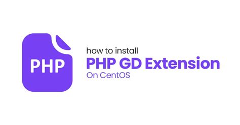 How To Install Php Gd Extension On Centos 6 Easy Steps Website Vidya