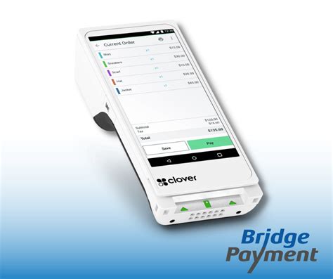 Clover Flex Terminal Flexible And Portable Payment Solutions Bridge Payment