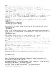 Log 104 Module 2 Txt QUIZ How Does Availability Affect The Combat Capability Of A System The