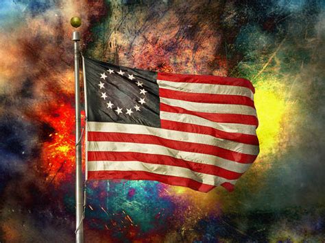 Betsy Ross Flag Wallpaper