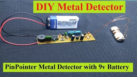 Diy Pinpointer Metal Detector Metal Detector Diy Metal Detector