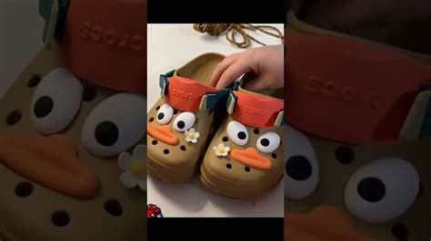 크록스꾸미기 Feat 타오바오지비츠 And 운동화끈 Youtube