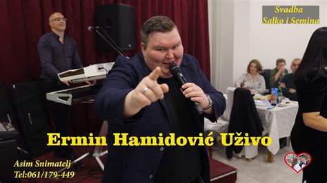 Wedding Svadba Pjeva Ermin Hamidović Uzivo Napravio Lom Na Svadbi
