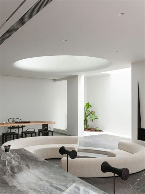 Round Conversation Pit Interior Design Ideas