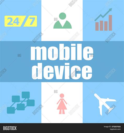 Word Mobile Device Image Photo Free Trial Bigstock