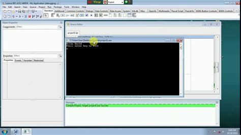 How To Create Console Application In Lazarus Ide Youtube