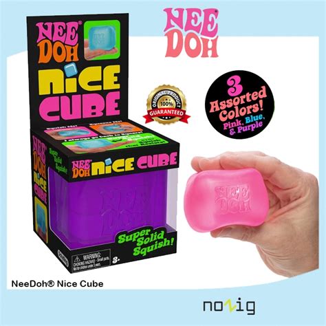 Needoh® Nice Cube Squishy Fidget Toy Shopee Malaysia
