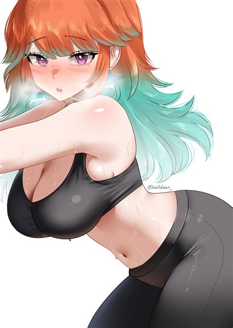 Takanashi Kiara Hololive And 1 More Drawn By Helldeer Danbooru