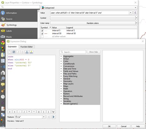 How To Select Contour At A Specific Interval On Qgis Free Gis Tutorial