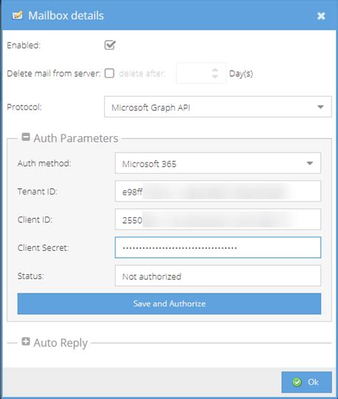 setting up graph api connection for your microsoft office 365 mailbox